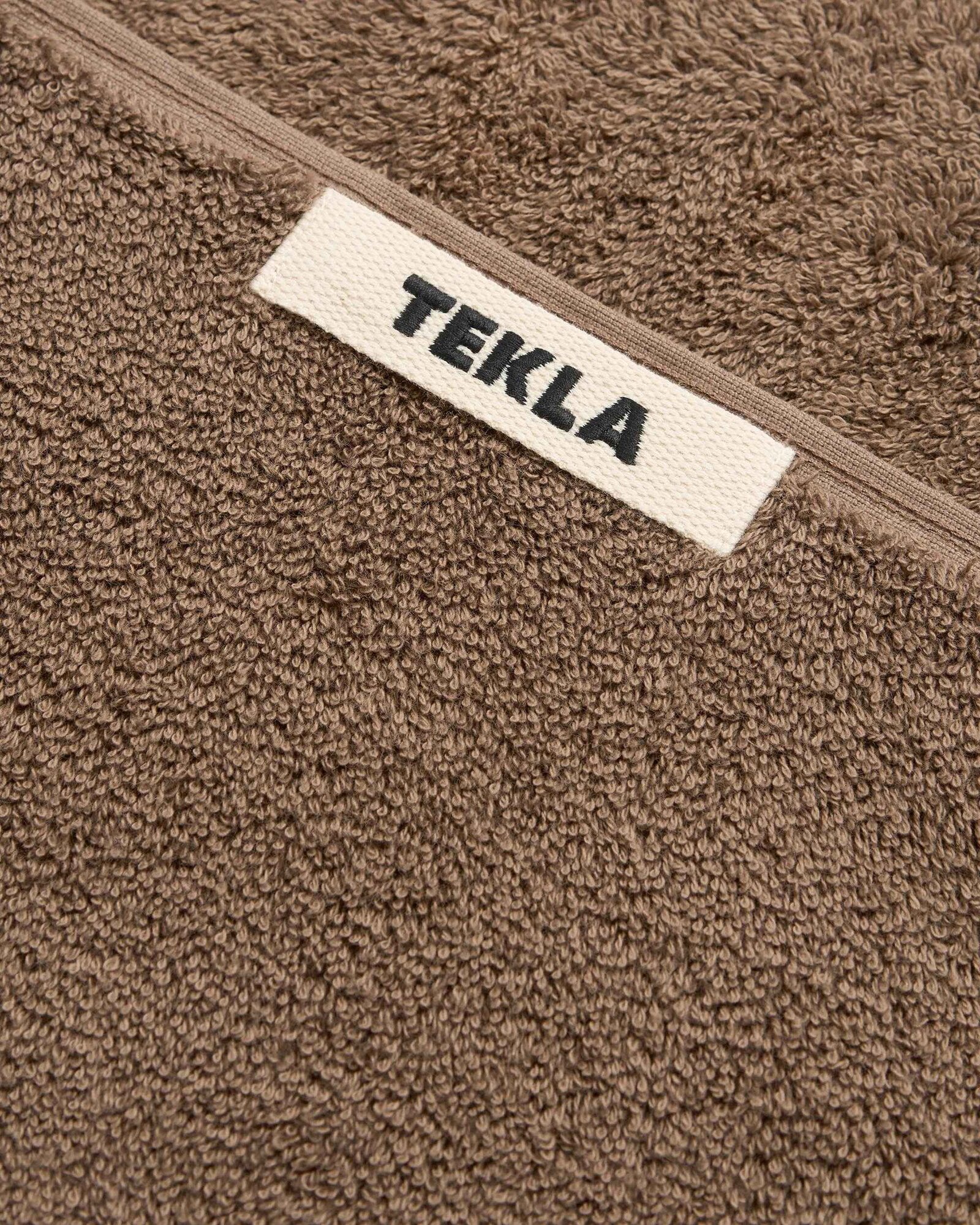 Tekla Terry towel, kodiak brown | Finnish Design Shop UK