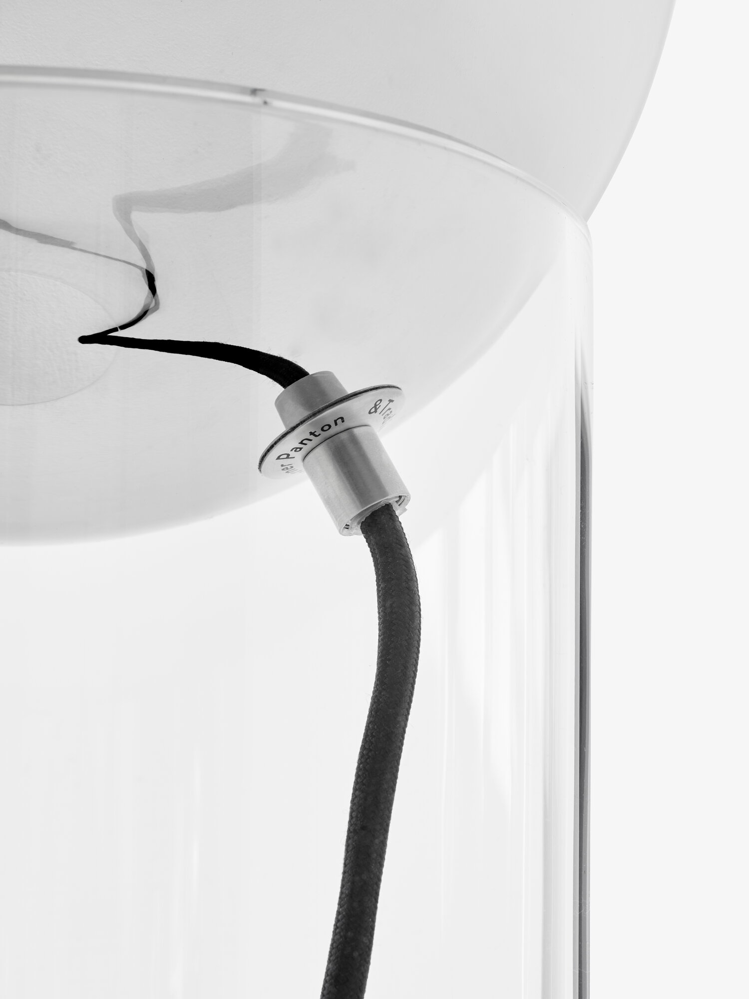 &Tradition Topan VP13 table lamp, clear - chrome | Finnish Design Shop CH