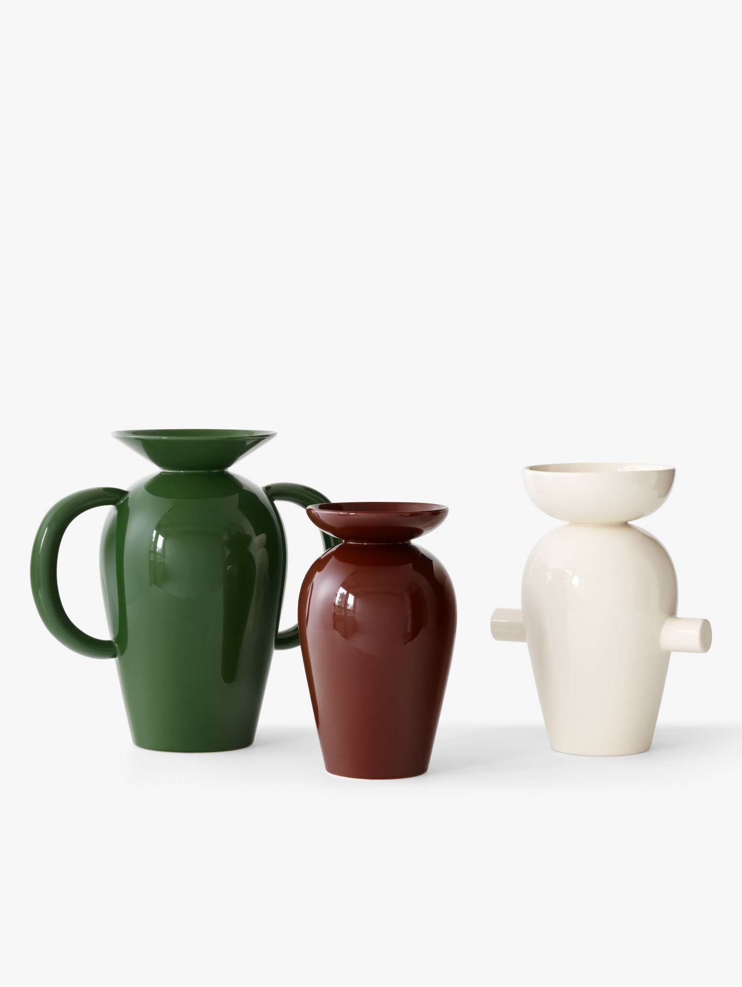 &Tradition Momento vase JH47, red brown | Finnish Design Shop