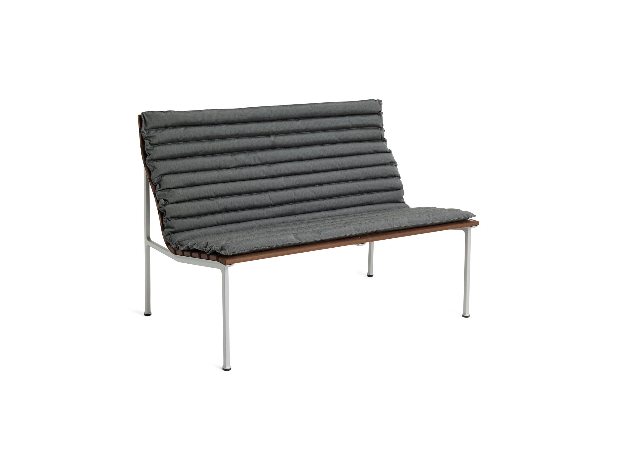 HAY Quilted Lounge cushion for Traverse lounge bench, black pepper | Finnish Design Shop