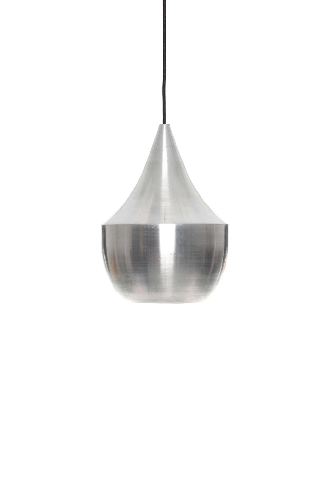 Tom Dixon Unbeaten Fat pendant, LED, aluminium | Finnish Design Shop UK