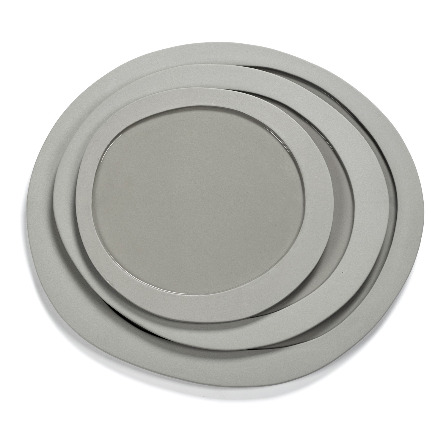 valerie_objects Inner Circle plate, S, light grey | Finnish Design Shop