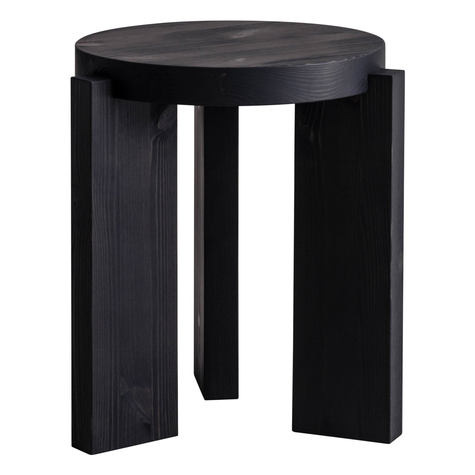 Vaarnii 001 stool, black | Finnish Design Shop IE
