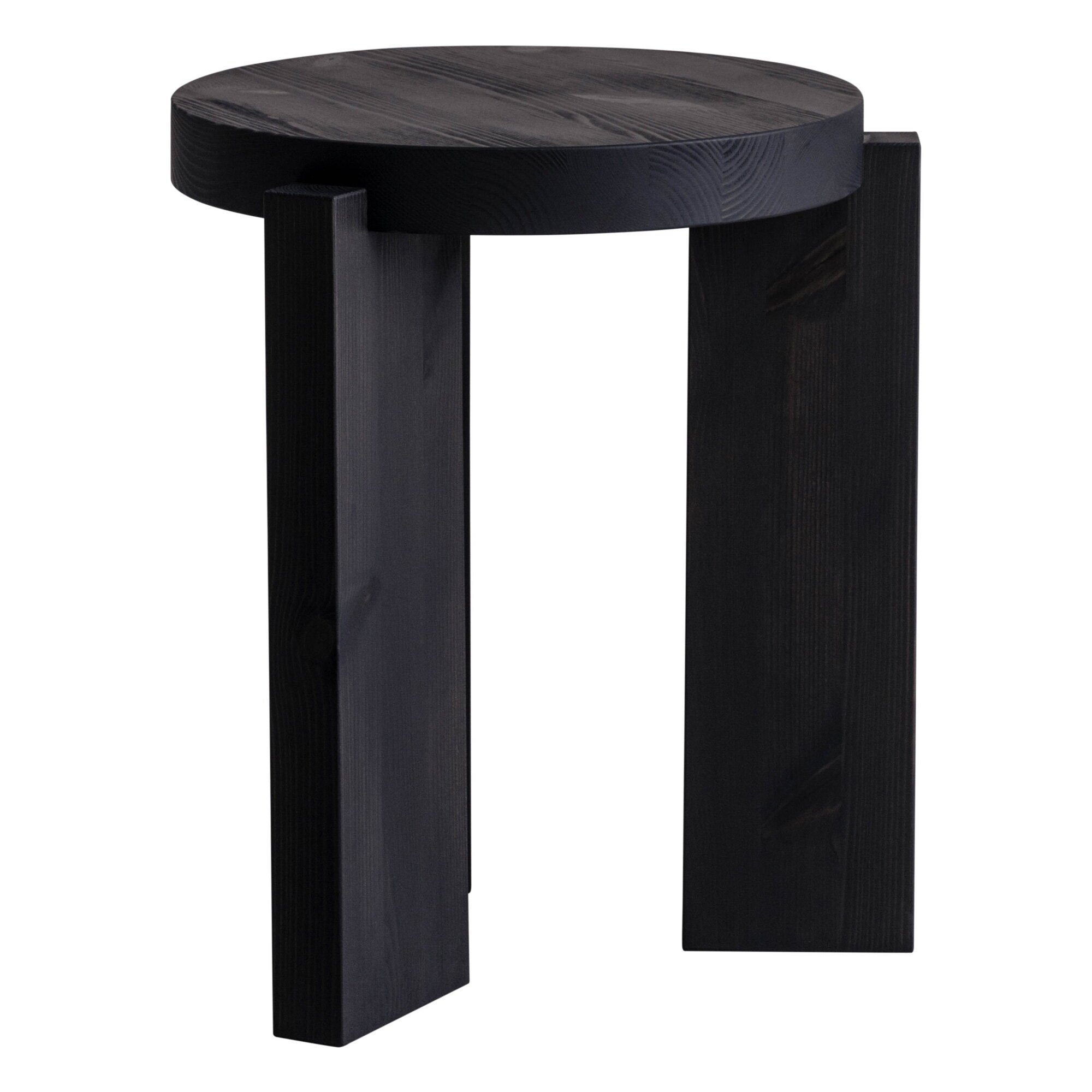 Vaarnii 001 stool, black | Finnish Design Shop