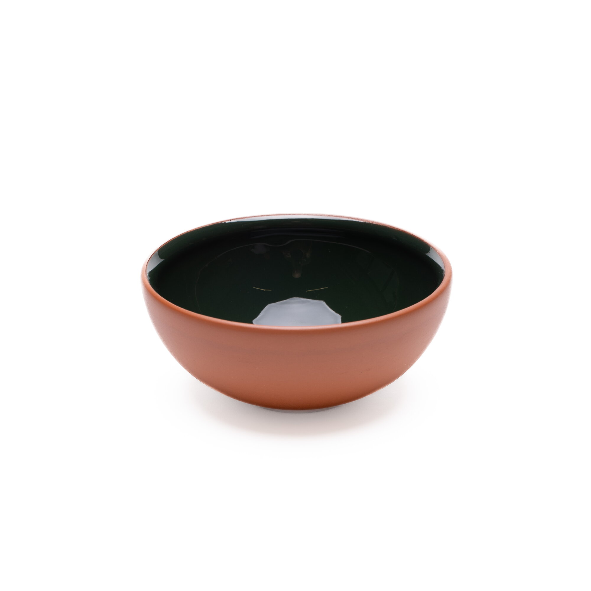 Vaidava Ceramics Earth bowl 0,3 L, moss green | Finnish Design Shop