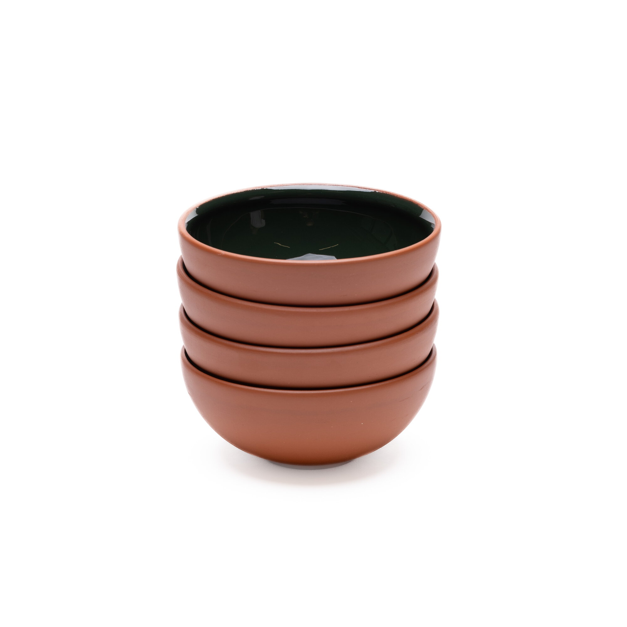Vaidava Ceramics Earth bowl 0,3 L, moss green | Finnish Design Shop