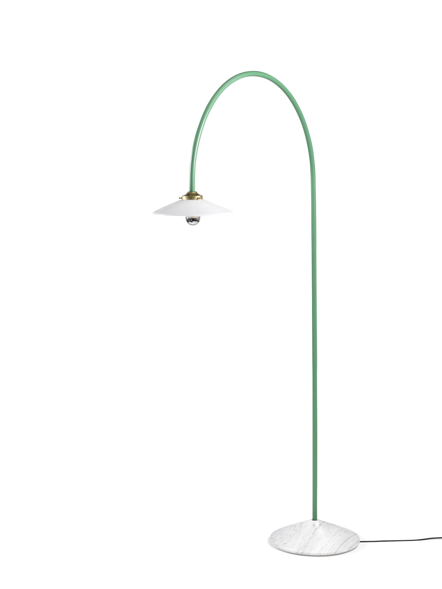 valerie_objects Standing Lamp Marble N°2, green | Finnish Design Shop