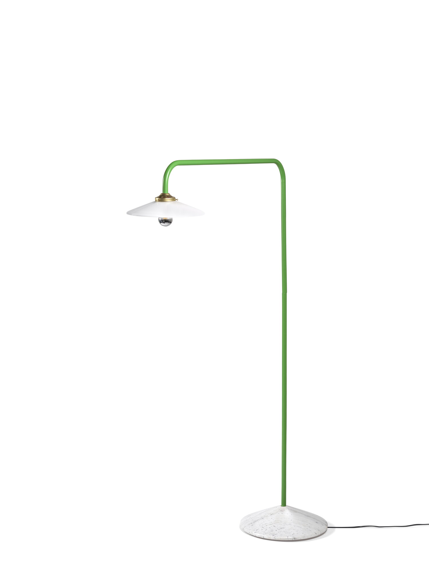valerie_objects Standing Lamp Marble N°1, green | Finnish Design Shop