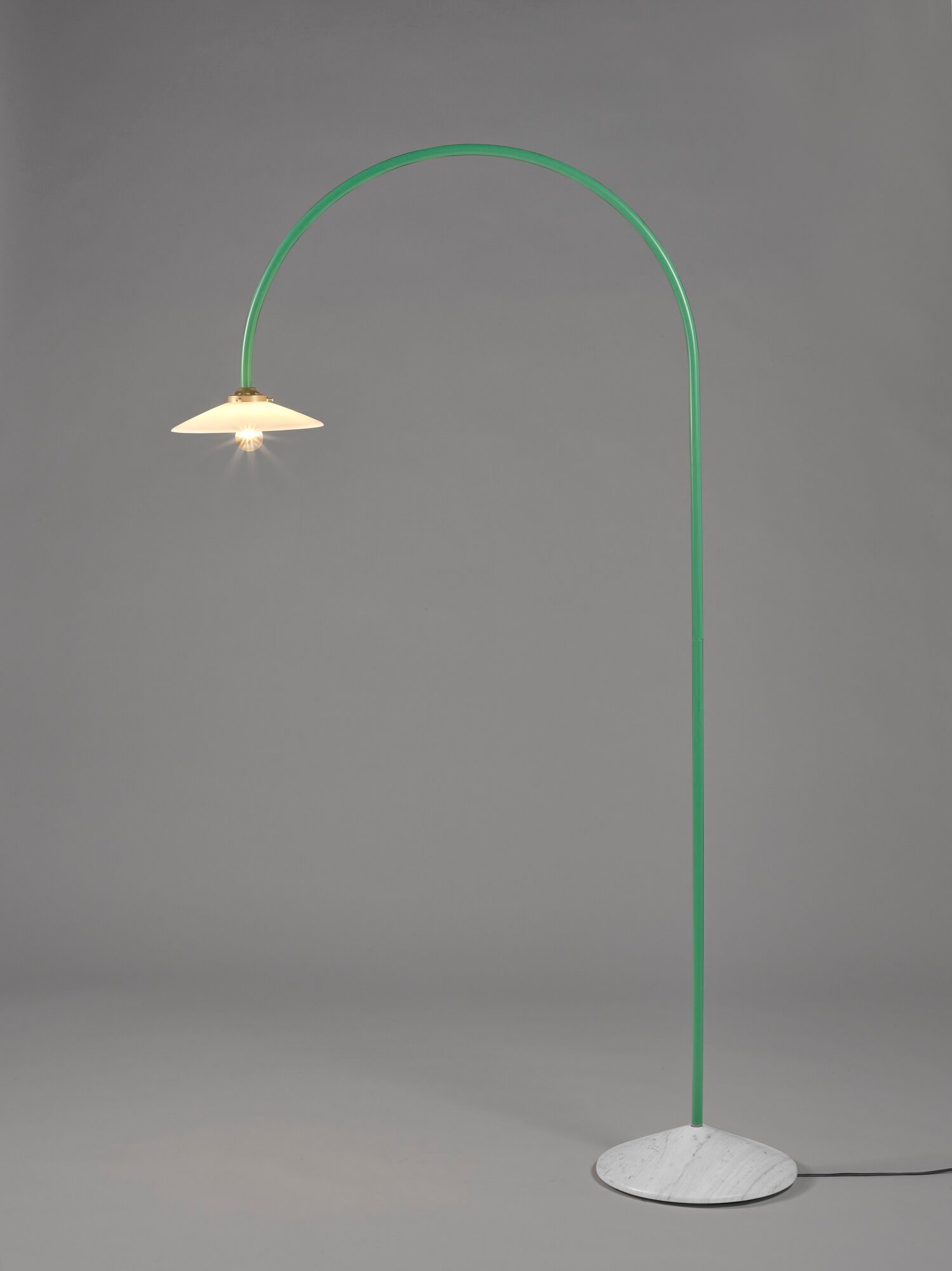 valerie_objects Standing Lamp Marble N°2, green | Finnish Design Shop