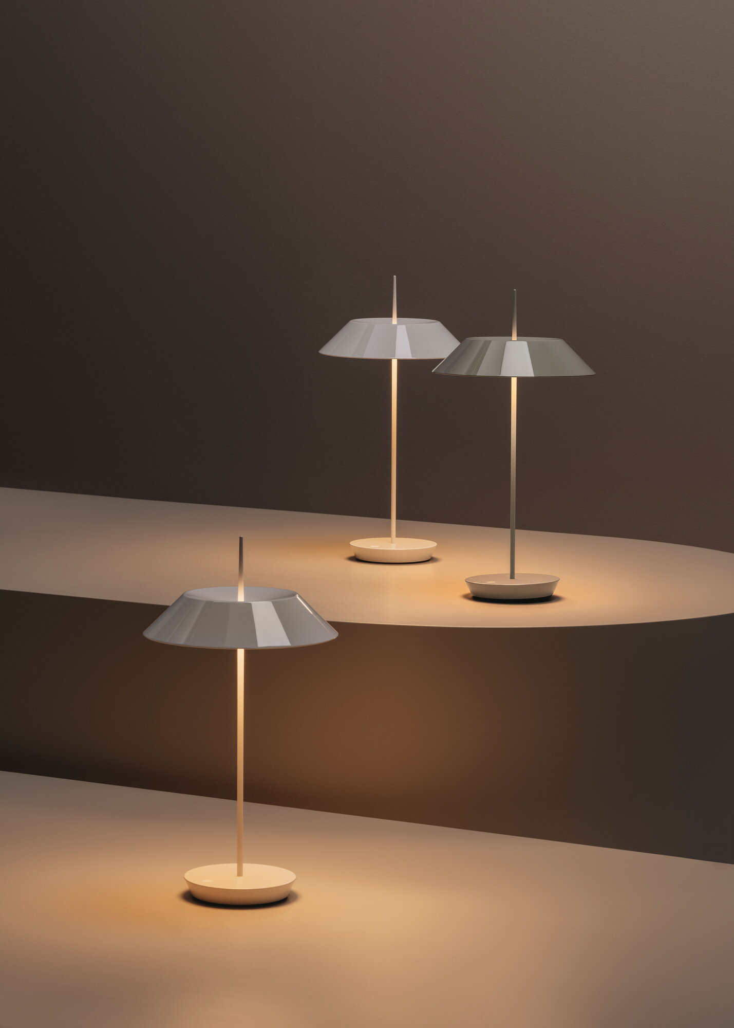 Vibia Lampe de table portable Mayfair Mini 5495, vert | Finnish Design Shop