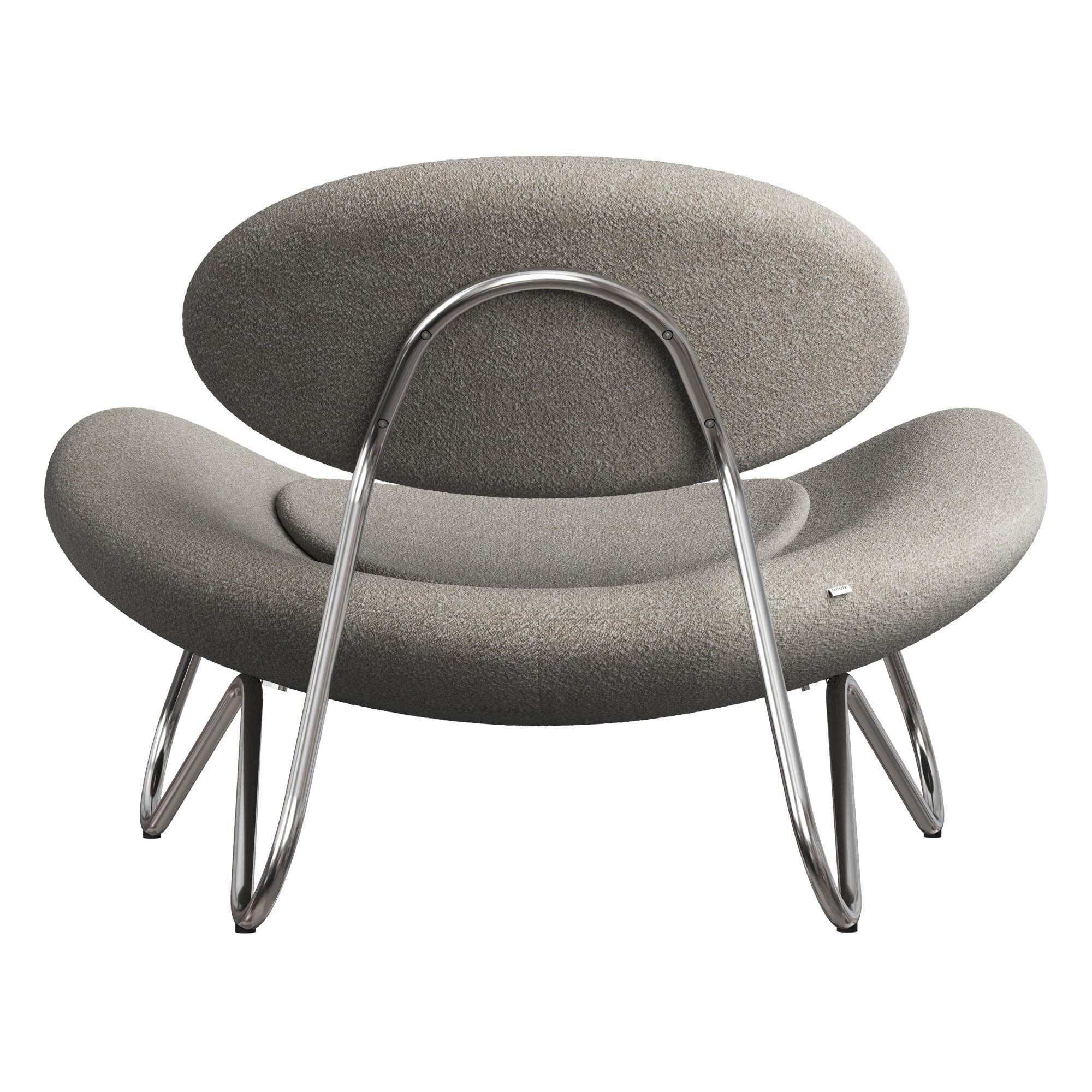 Woud Meadow nojatuoli, kromi - Alpine 01 Natural | Finnish Design Shop