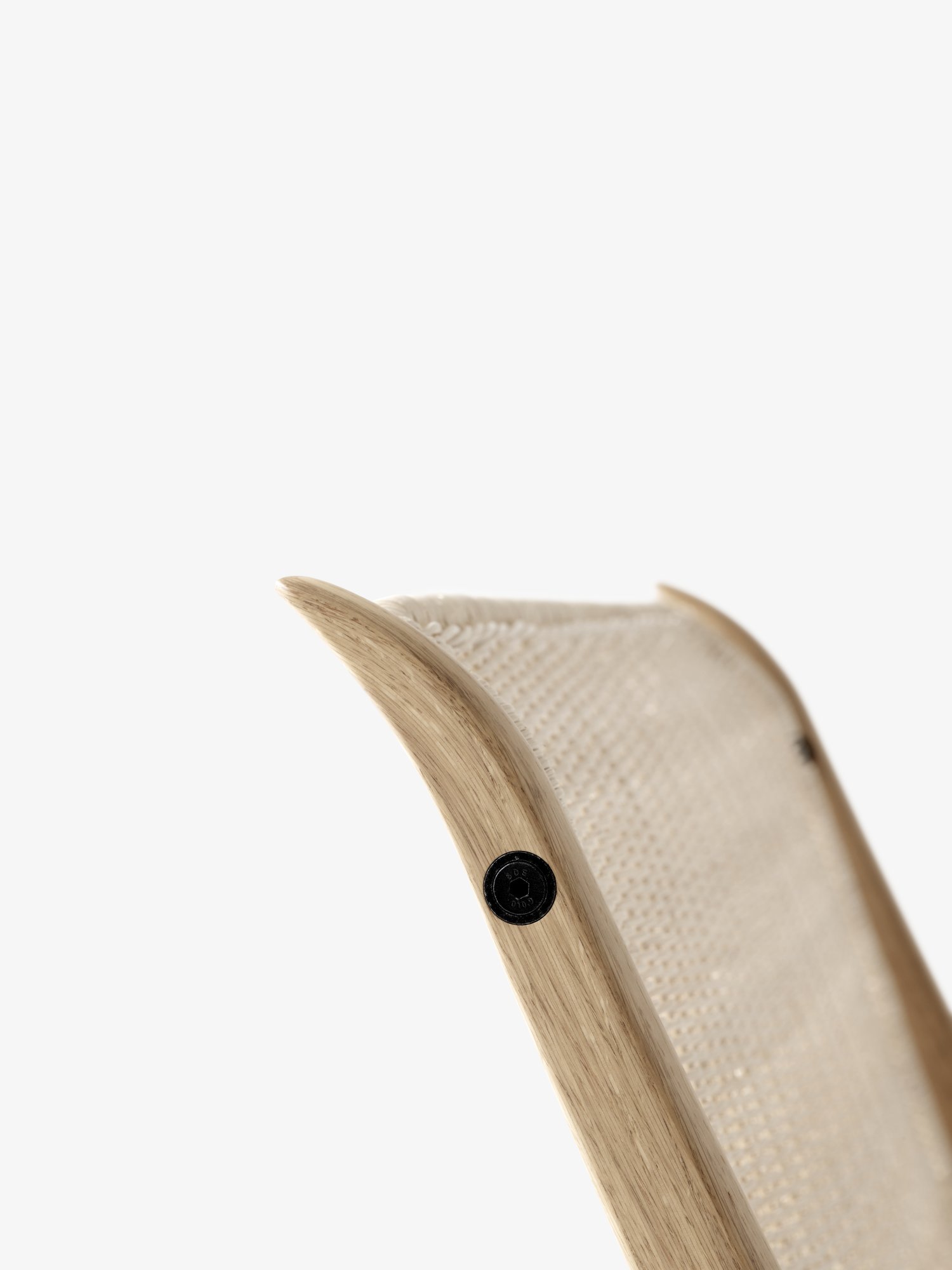 &Tradition X HM10 lounge chair, oak with walnut insert - natural ...