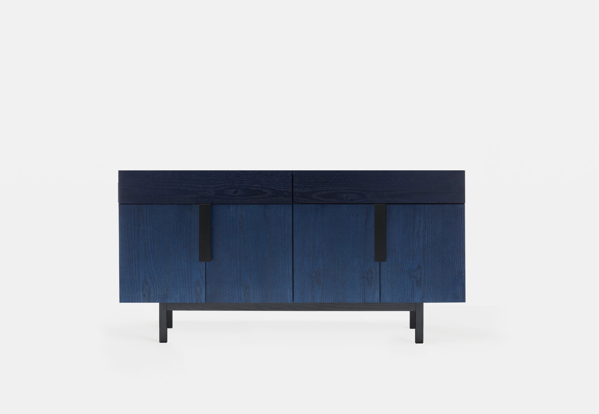 Ariake Aizome sideboard, indigo - black - red | Finnish Design Shop