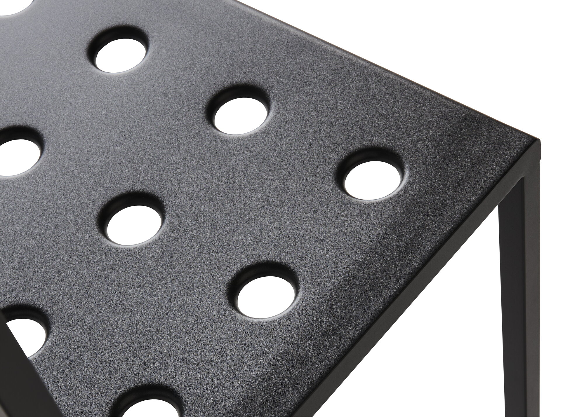 HAY Balcony Lounge bench, 113,5 x 69 cm, anthracite | Finnish Design Shop