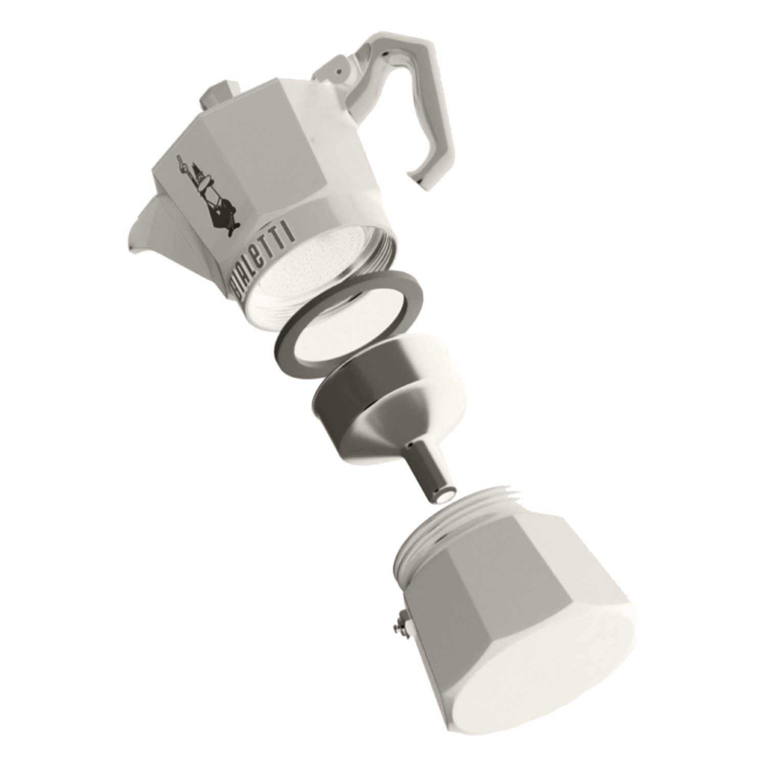 Bialetti Moka Exclusive espresso maker, 6 cups, silver | Finnish Design ...