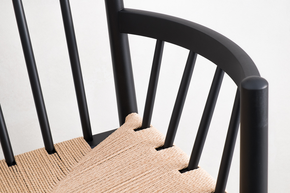 FDB Møbler J81 chair, black beech | Finnish Design Shop
