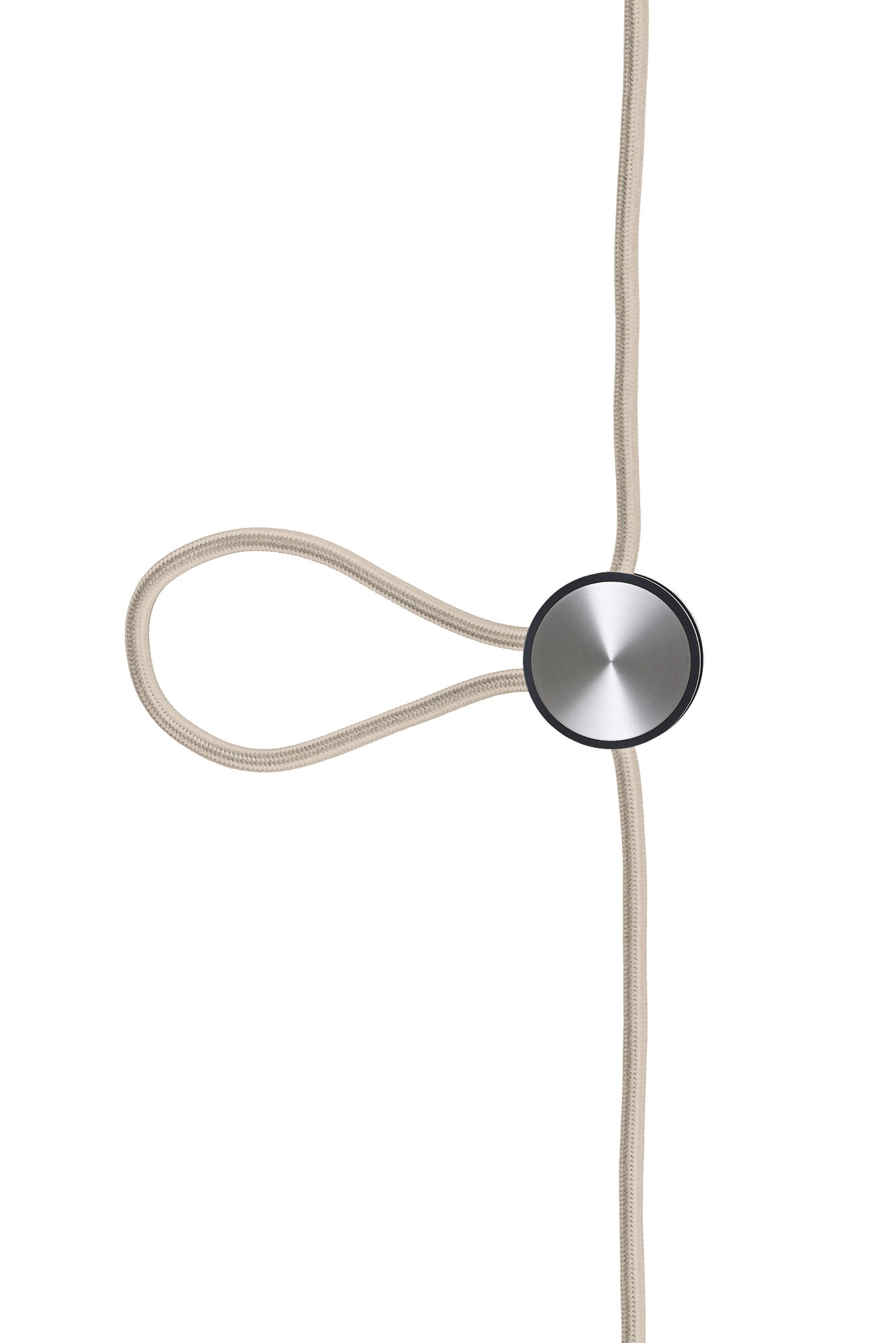 Le Klint Cord Adjuster, black - steel | Finnish Design Shop