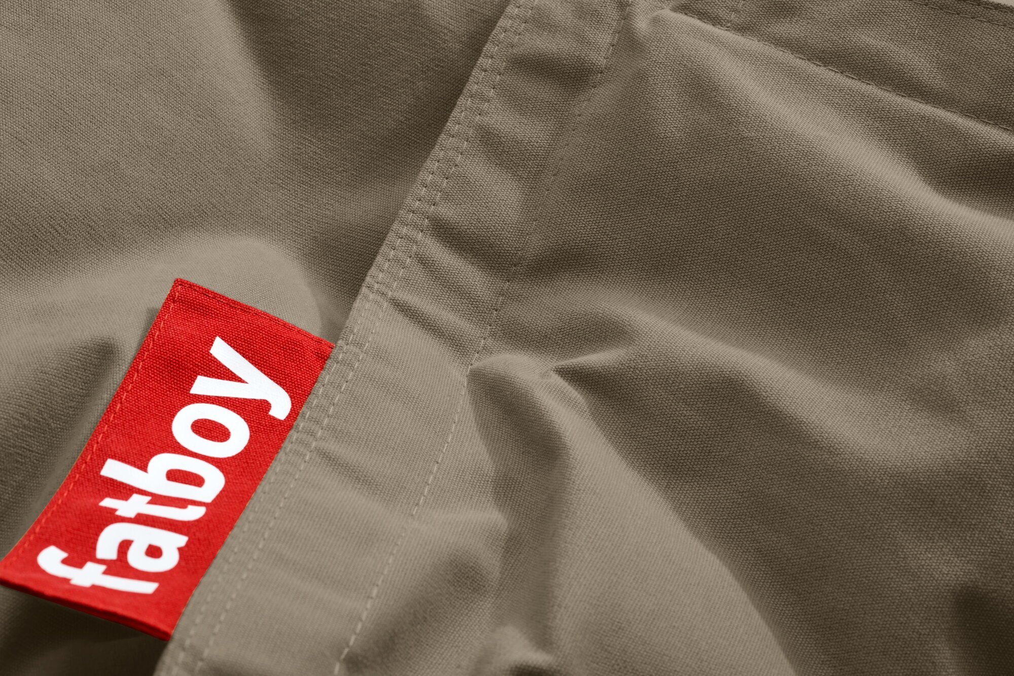 Fatboy Junior Recycled Canvas beanbag, taupe grey | Finnish Design Shop