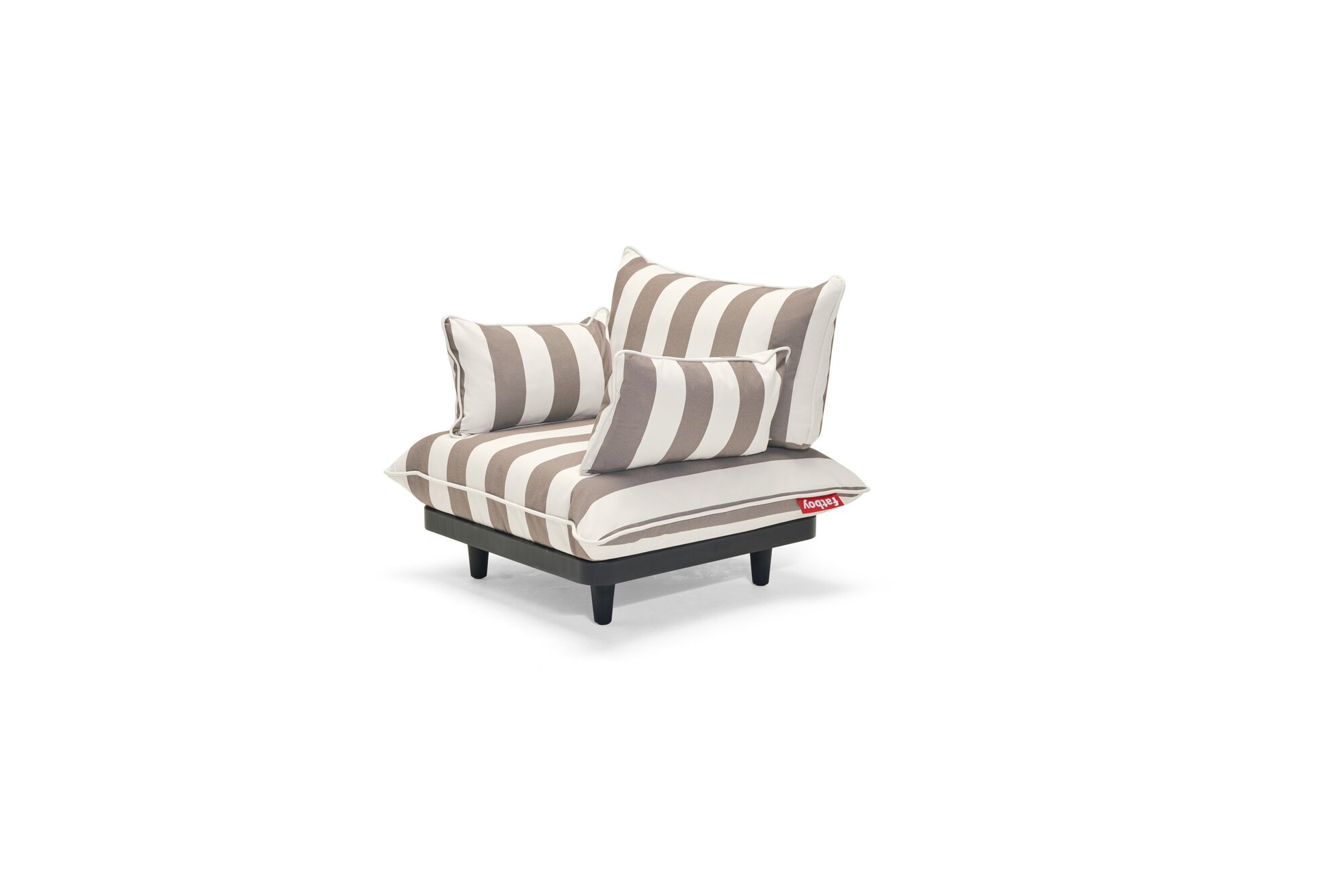 Fatboy Paletti lounge chair, stripe cacao | Finnish Design Shop