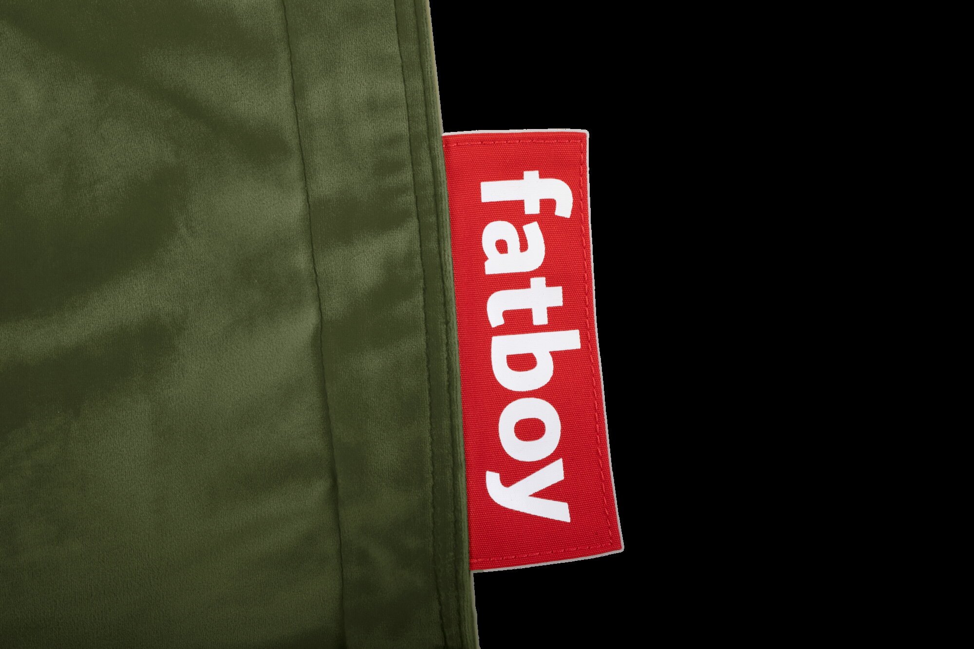 Fatboy Original Slim Velvet Recycled bean bag, deep green | Finnish ...