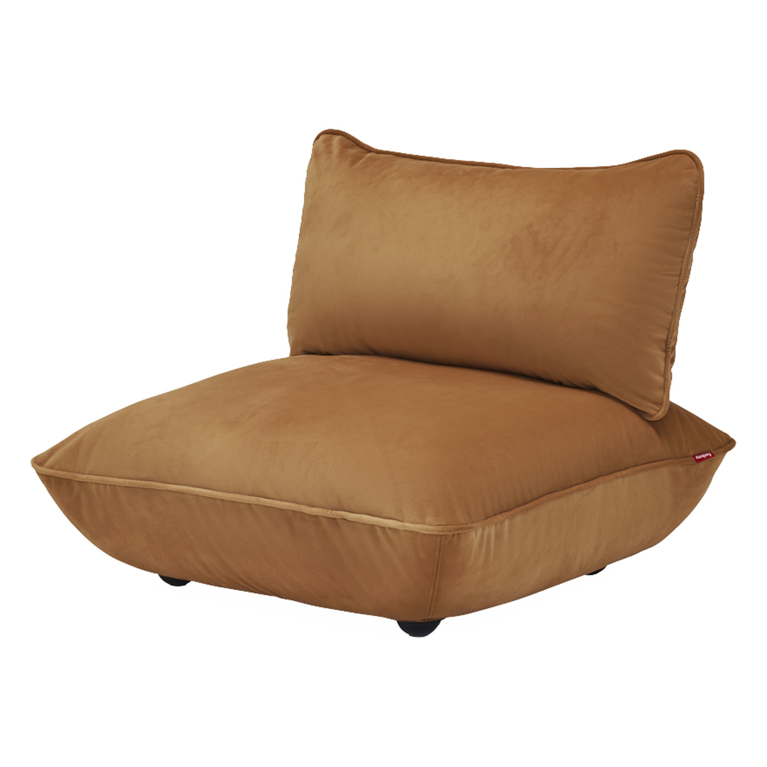 Fatboy Sumo Seat lounge chair, Velvet Recycled almond | Finnish Design Shop