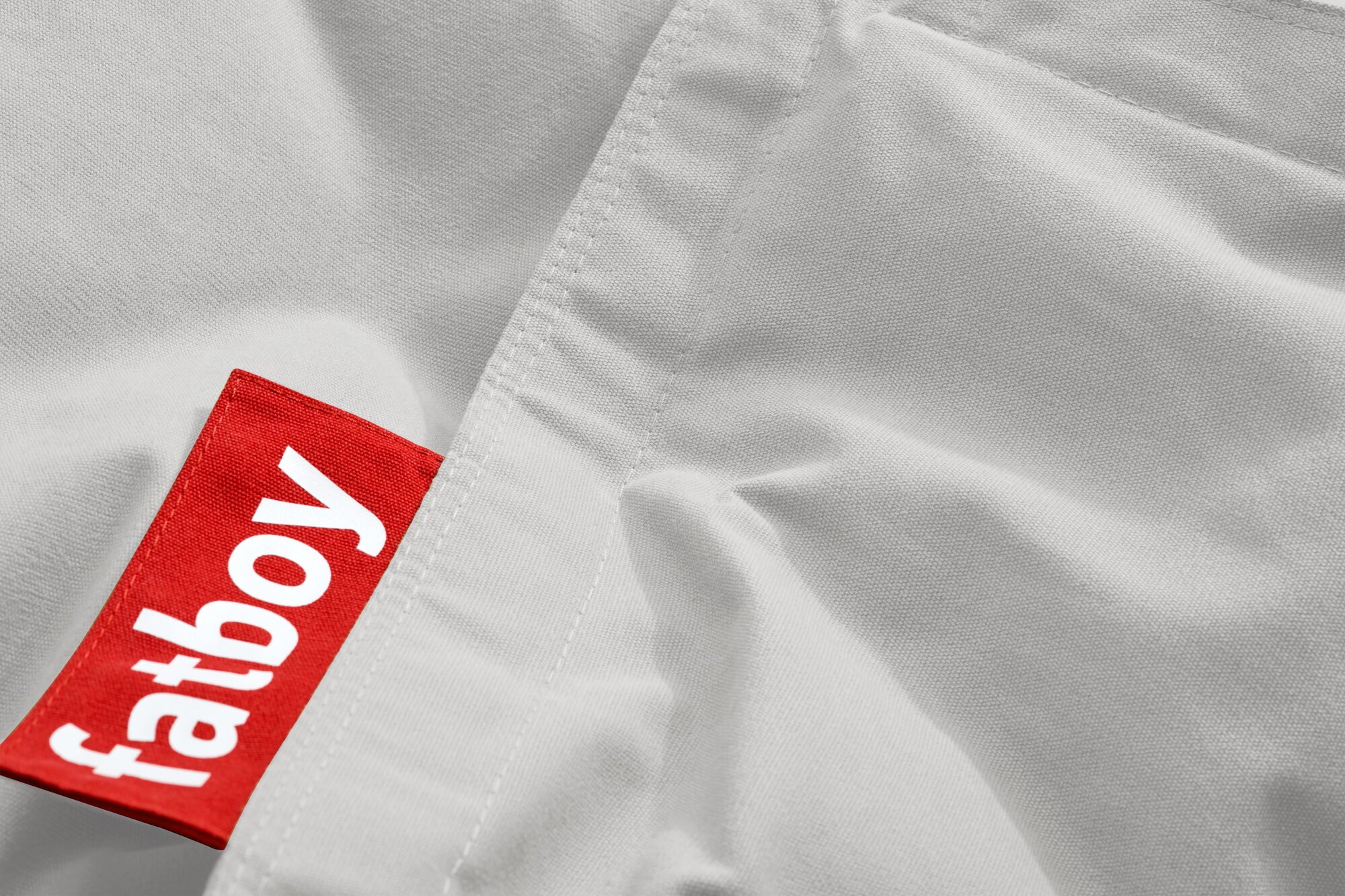 Fatboy Original Canvas Recycled Sitzsack, Cool Grey | Finnish Design Shop