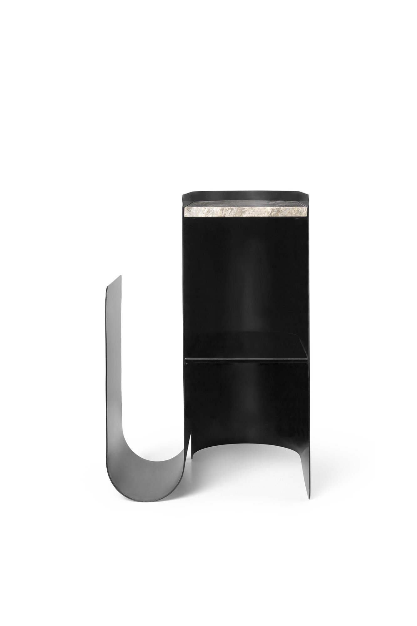 Ferm Living Vault side table, black | Finnish Design Shop