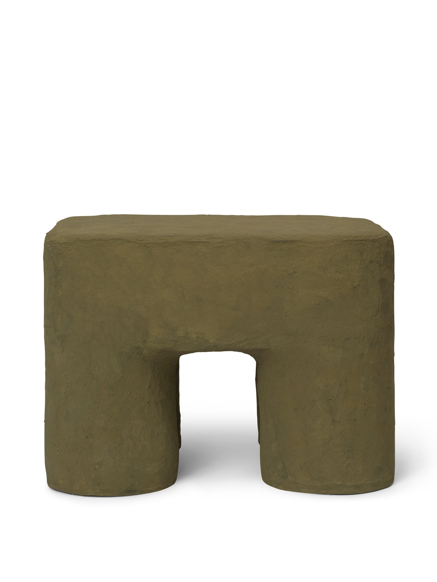 Ferm Living Tabouret Podo, kaki | Finnish Design Shop