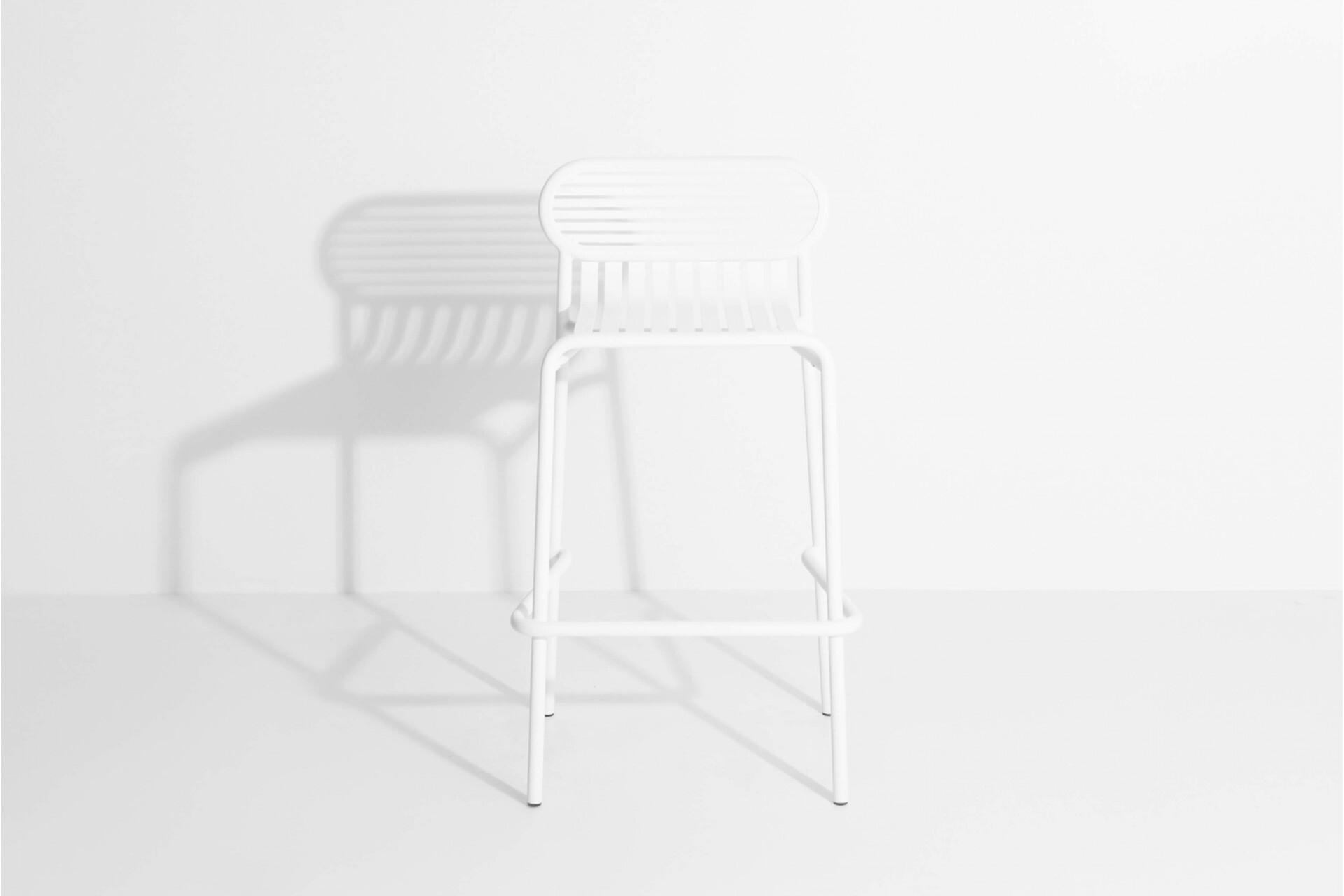 Petite Friture Week-end high stool, white | Finnish Design Shop