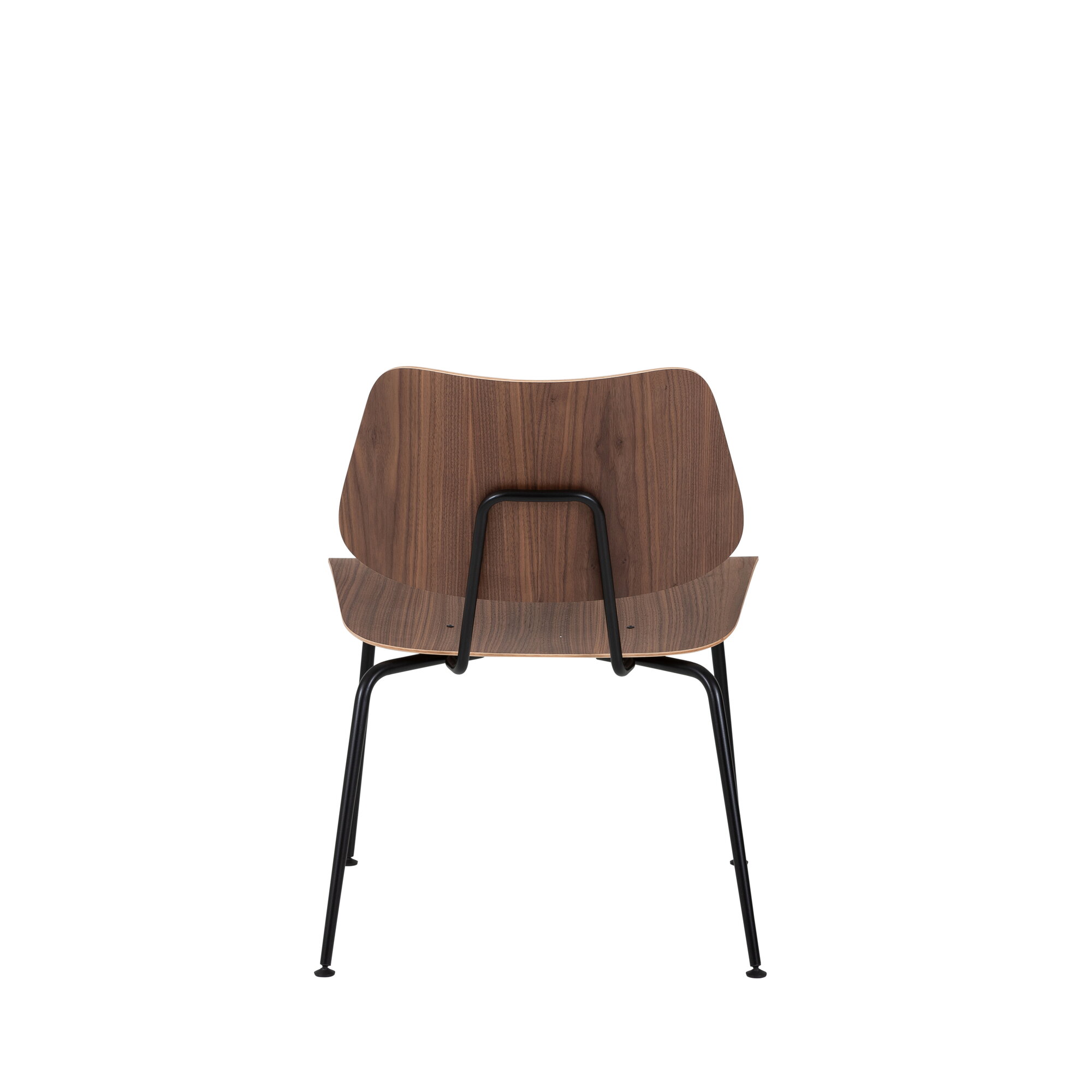 Labofa Heritage 15.1 lounge chair, walnut - black | Finnish Design Shop