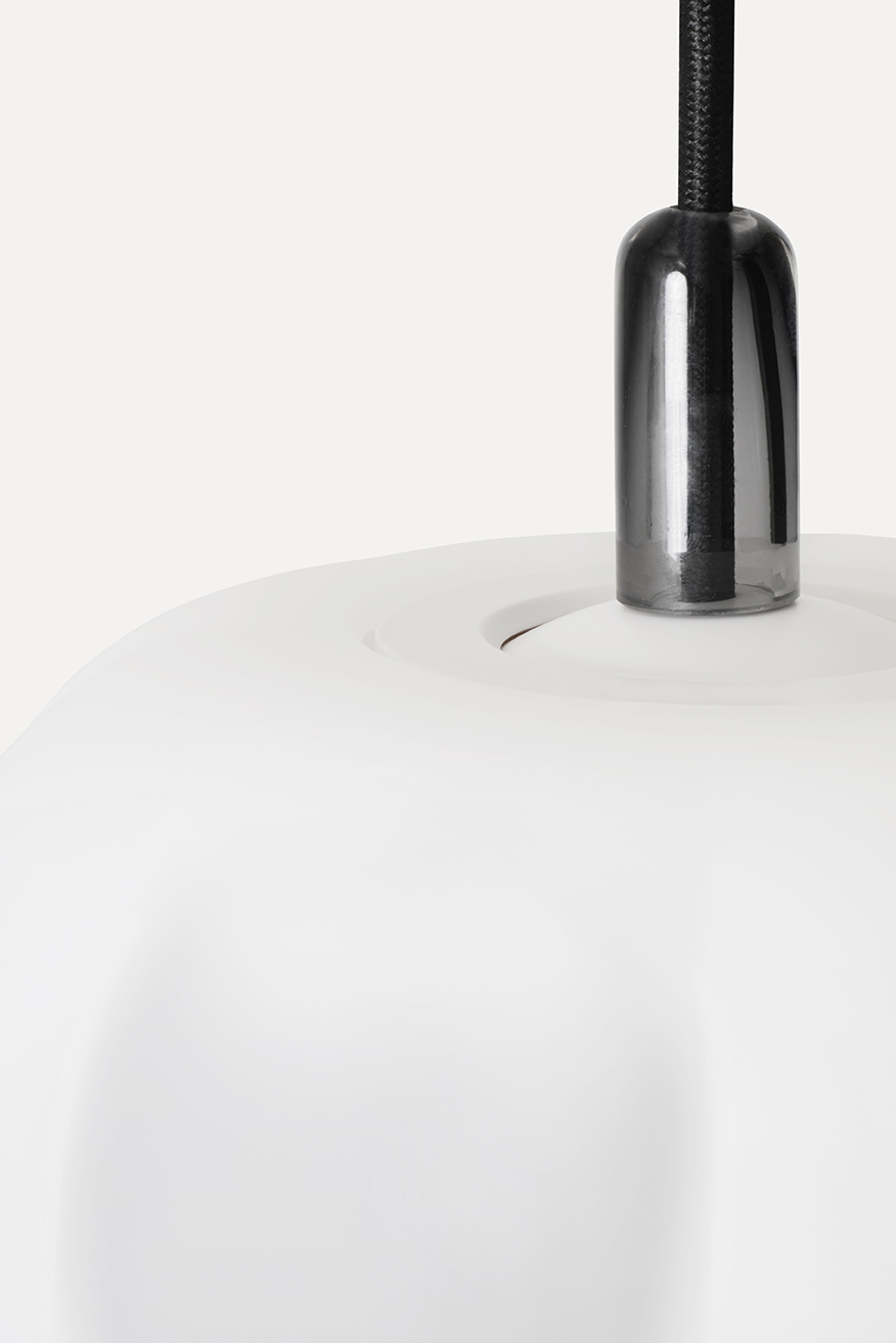 Made By Hand PePo pendant, 20 cm, opal glass | Finnish Design Shop