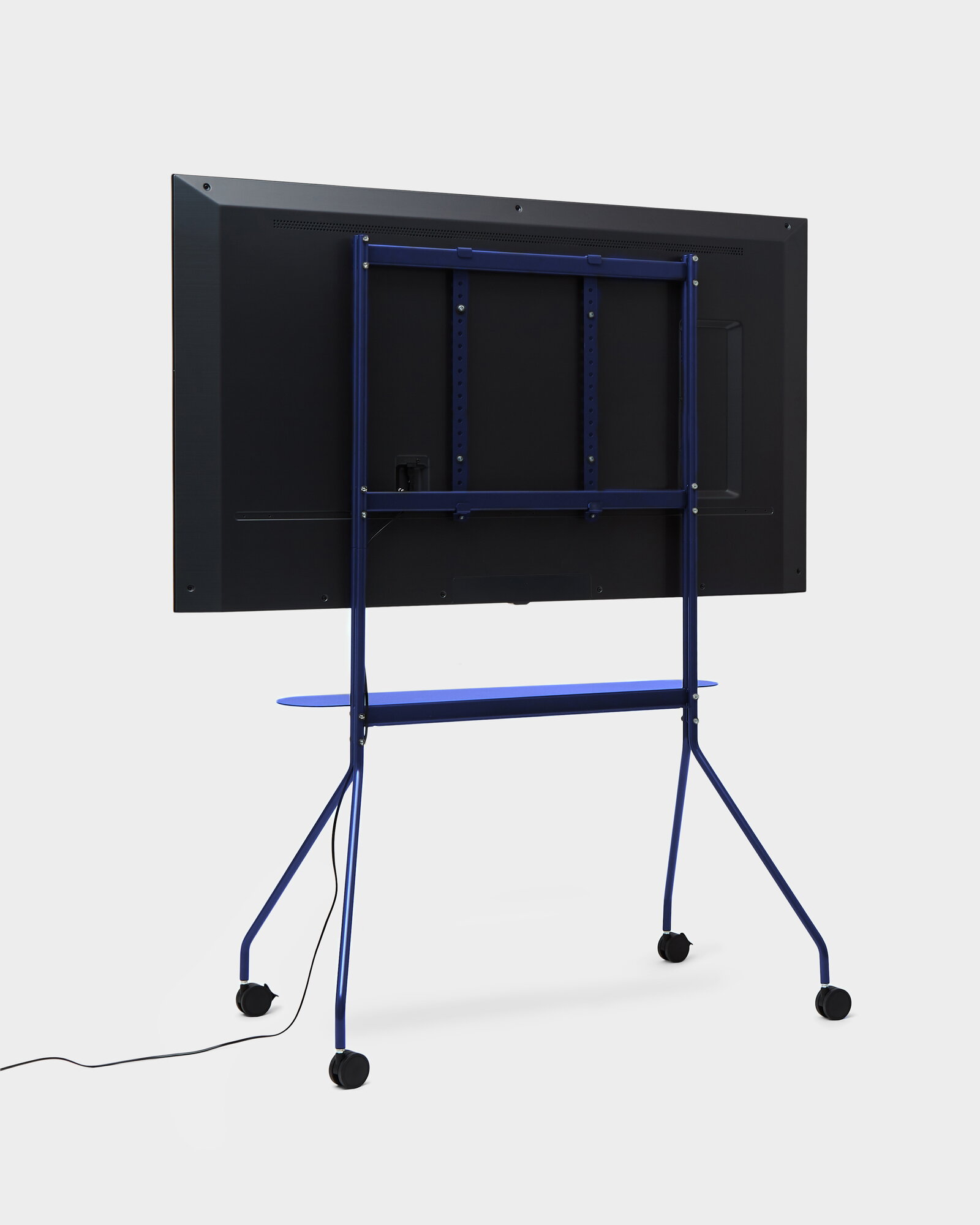 Pedestal Moon Pro TV stand, ultra marine | Finnish Design Shop UK