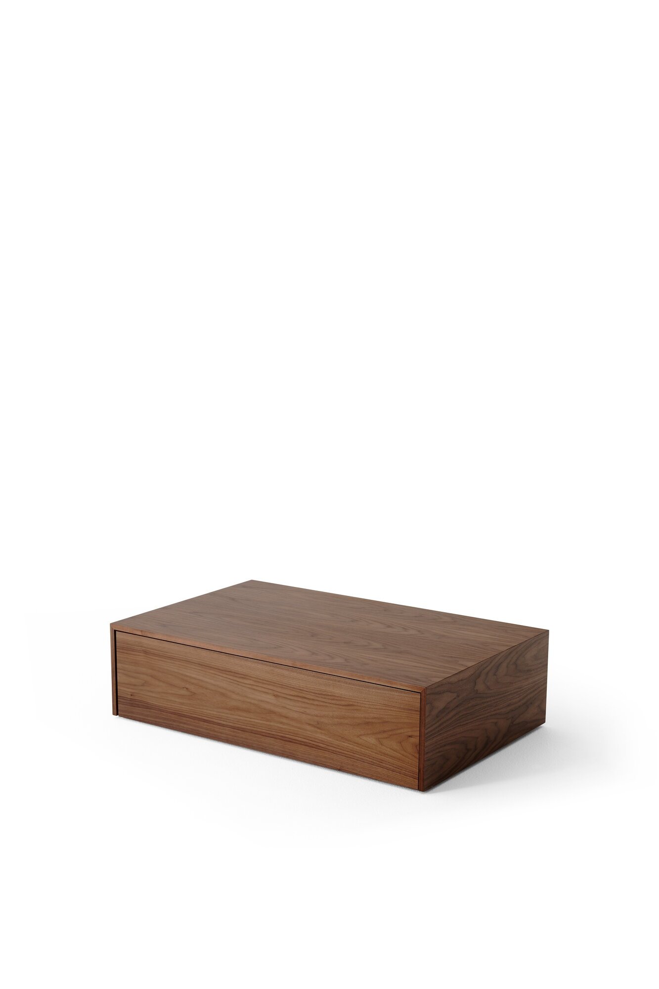 New Works Mass High coffee table with drawer, walnut | Finnish Design Shop