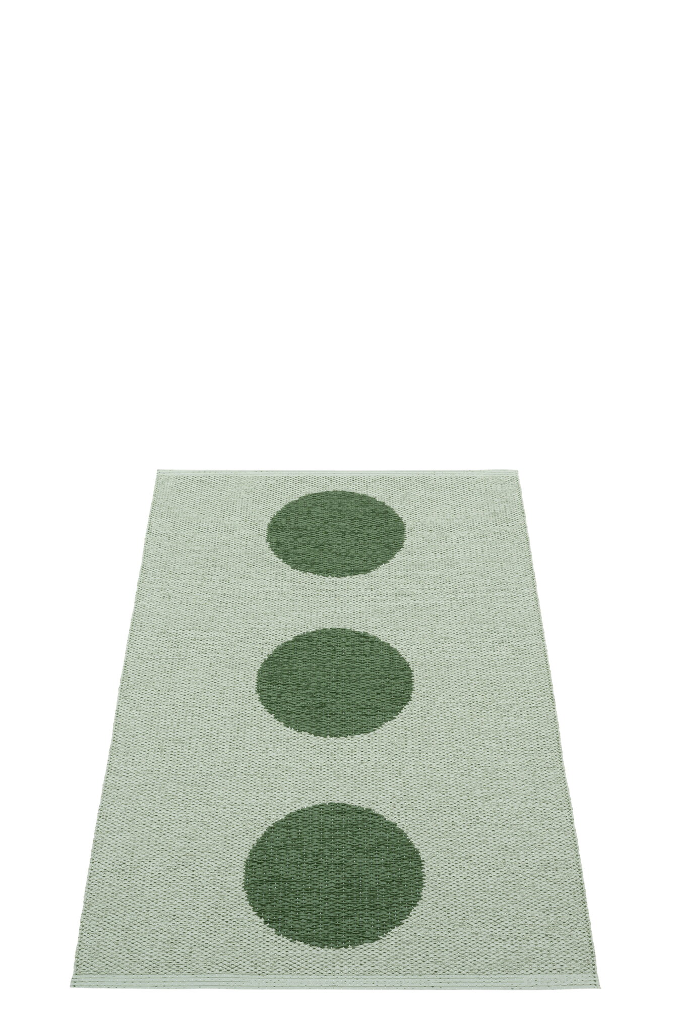 Pappelina Vera Pop rug, 70 x 120 cm, leaf - misty mint | Finnish Design ...