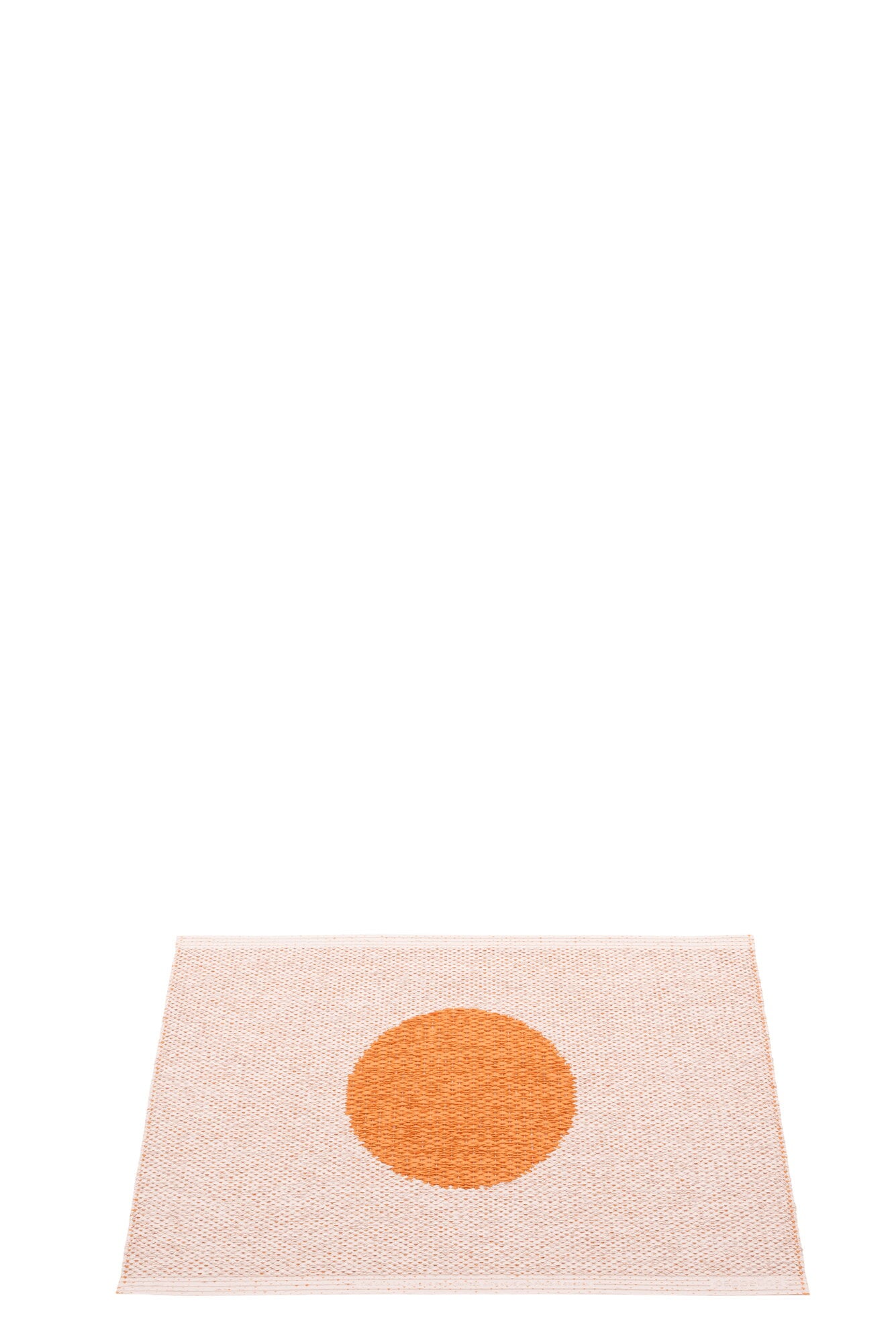 Pappelina Vera Pop rug, 70 x 50 cm, pale orange - pearl pink | Finnish ...