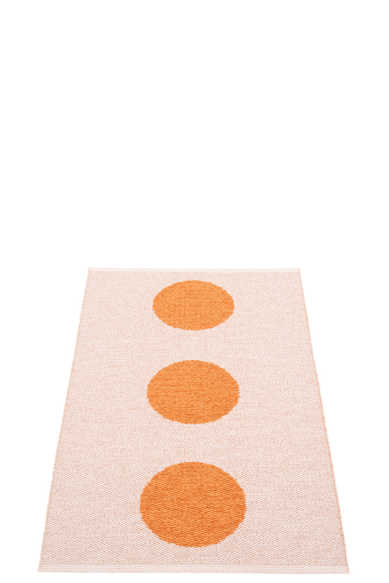 Pappelina Vera Pop rug, 70 x 120 cm, pale orange - pearl pink | Finnish ...
