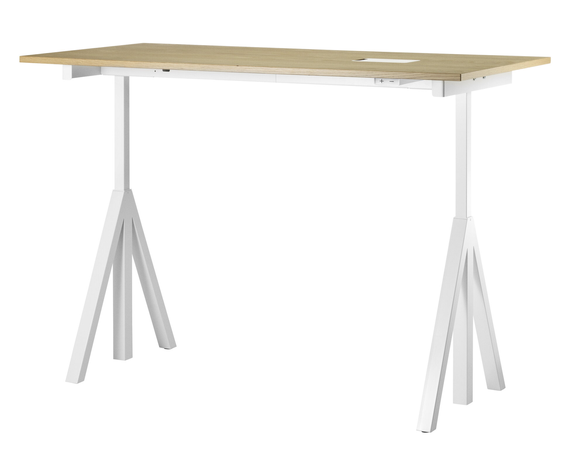String Furniture String Works height adjustable table 160 cm, oak ...