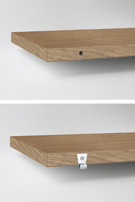 Maze Pythagoras shelf, 60 x 20 cm, oak | Finnish Design Shop