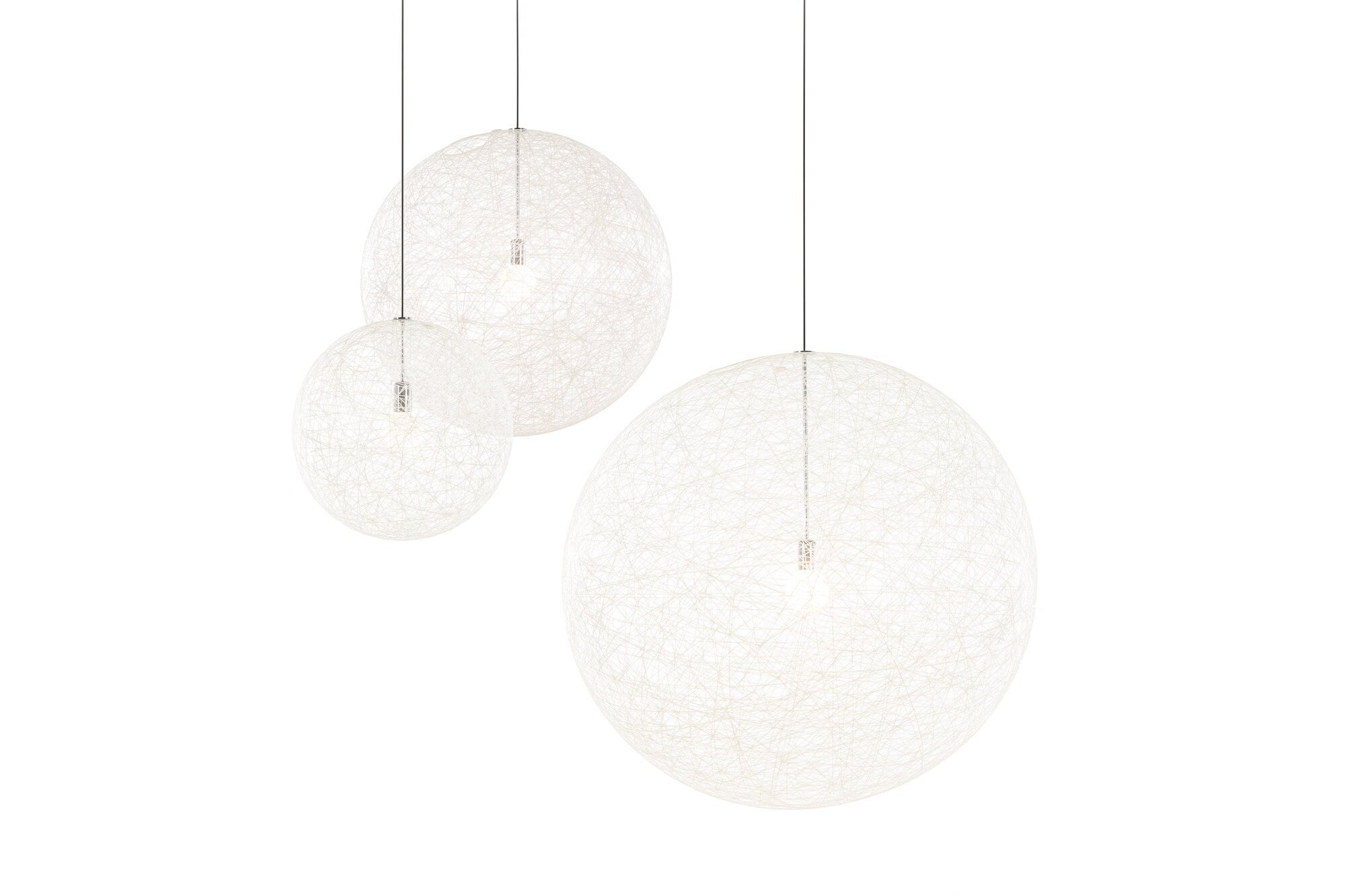 Moooi Random Light II pendant, small, white | Finnish Design Shop