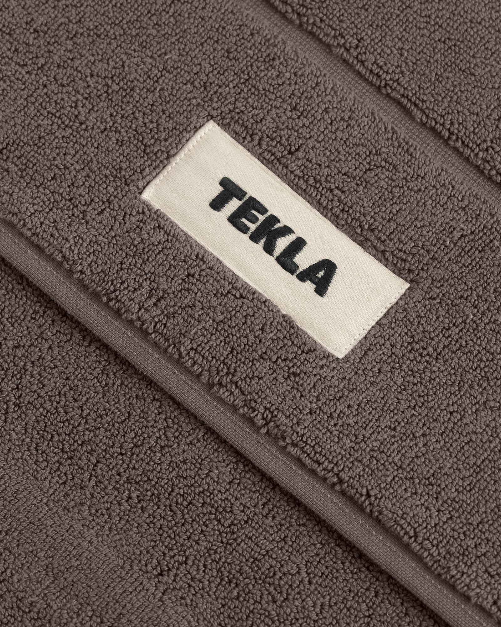 Tekla Heavyweight Terry bath mat, 90 x 60 cm, bruin | Finnish Design Shop