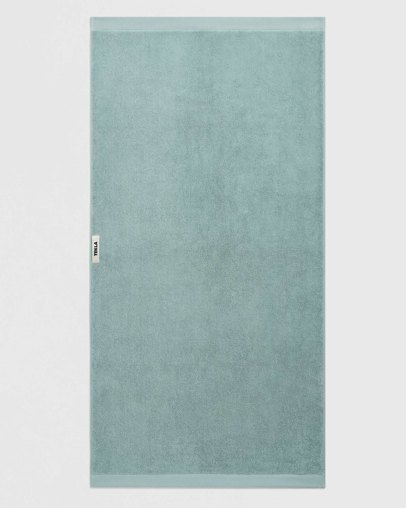 Tekla Heavyweight Terry towel, sea grass | Finnish Design Shop