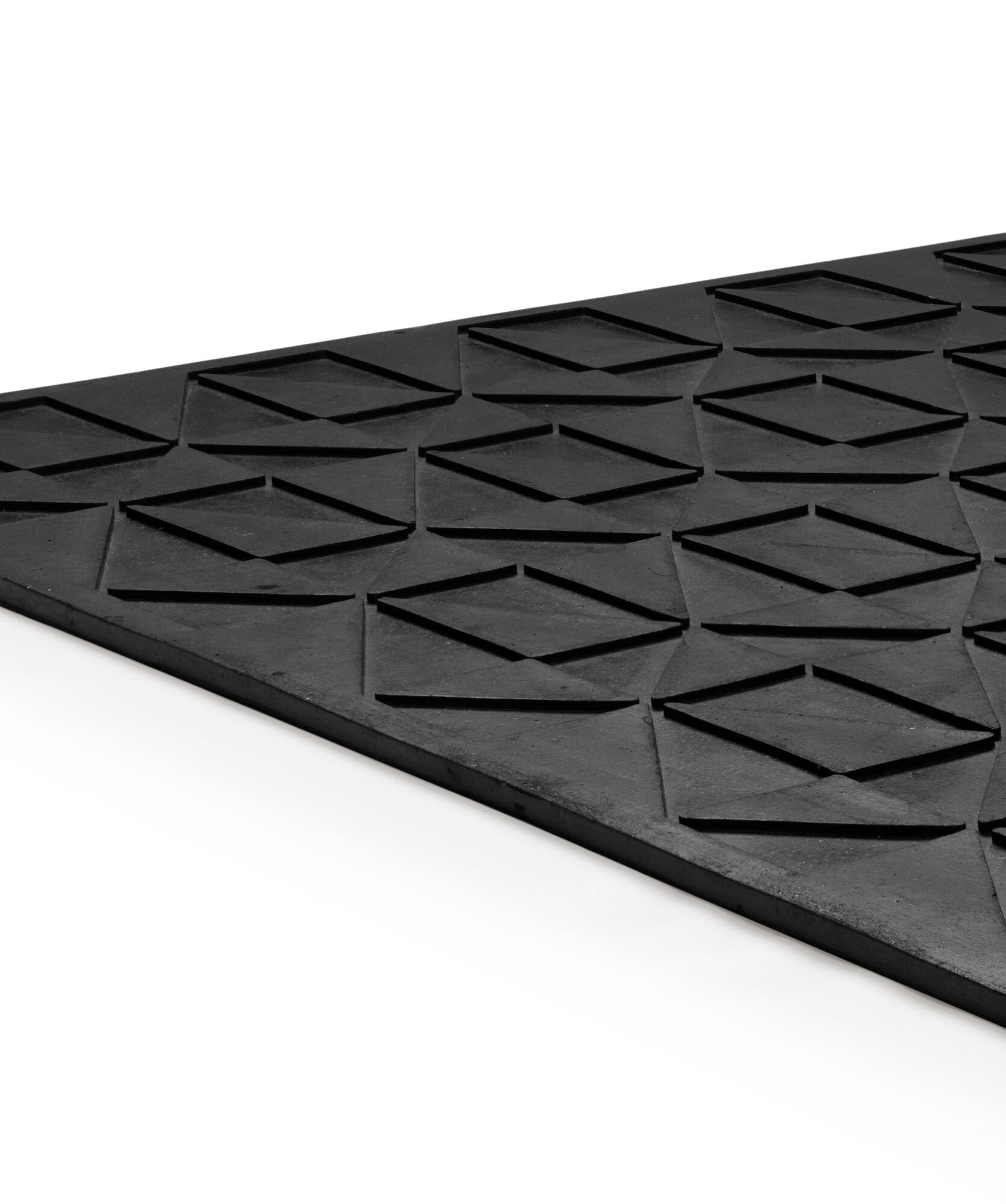 Tica Copenhagen Graphic doormat, 60 x 90 cm, black | Finnish Design Shop