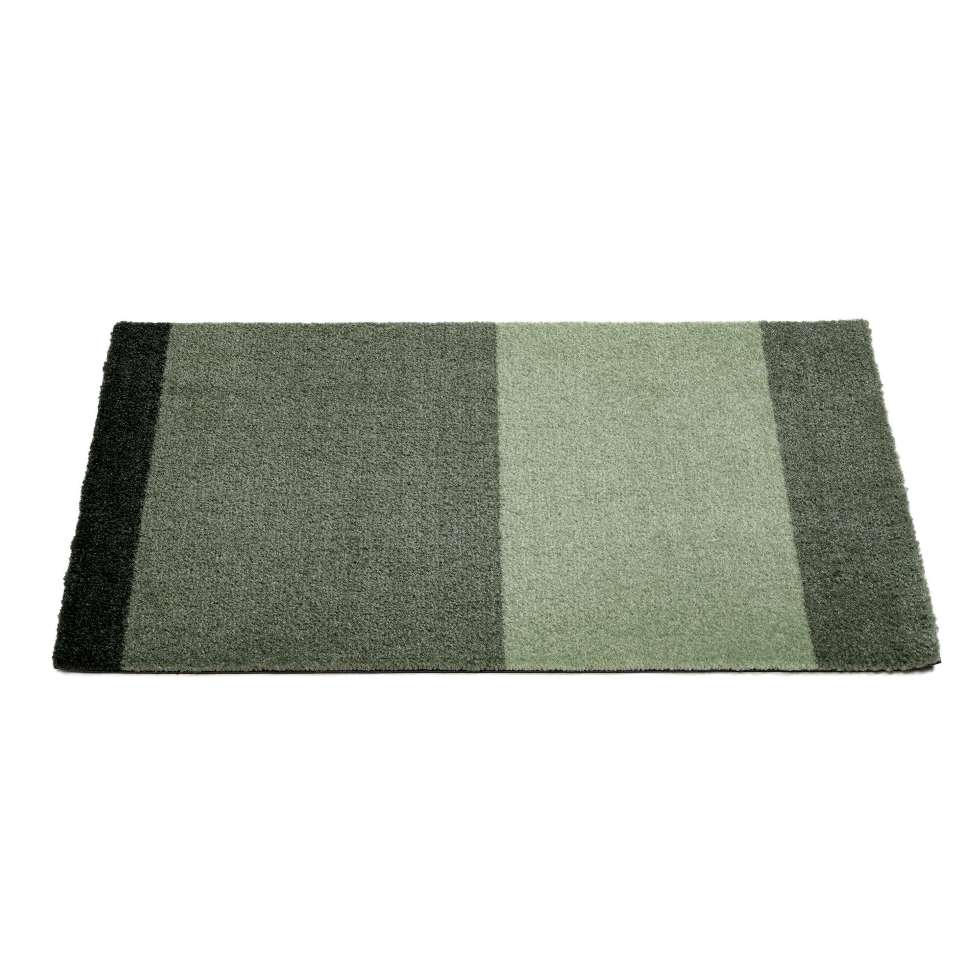 Tica Copenhagen Stripes horizontal rug, 40 x 60 cm, green | Finnish ...