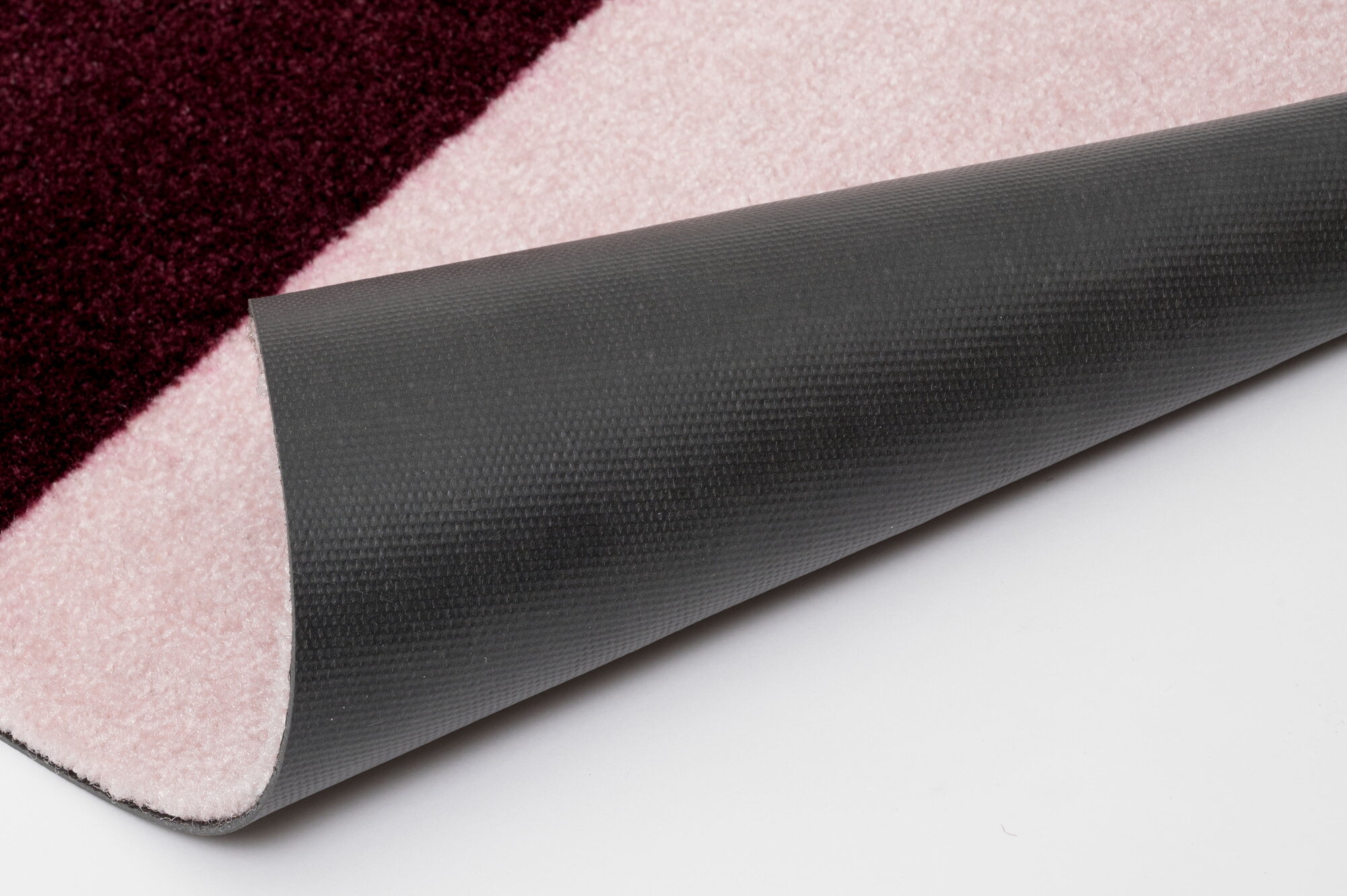 Tica Copenhagen Stripes horizontal rug, 40 x 60 cm, sand - bordeaux ...