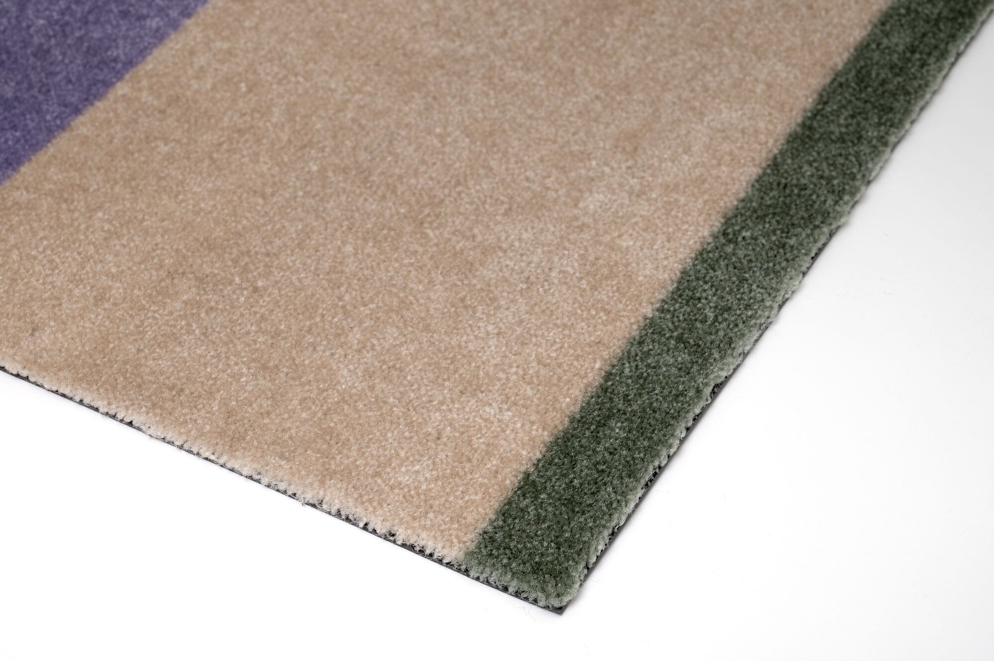 Tica Copenhagen Stripes horizontal rug, 67 x 120 cm, green - lilac ...