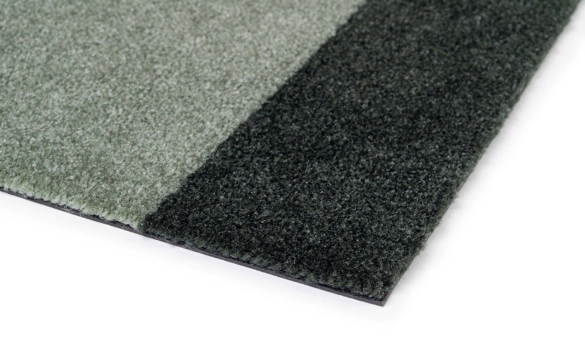 Tica Copenhagen Stripes horizontal rug, 67 x 120 cm, green | Finnish ...