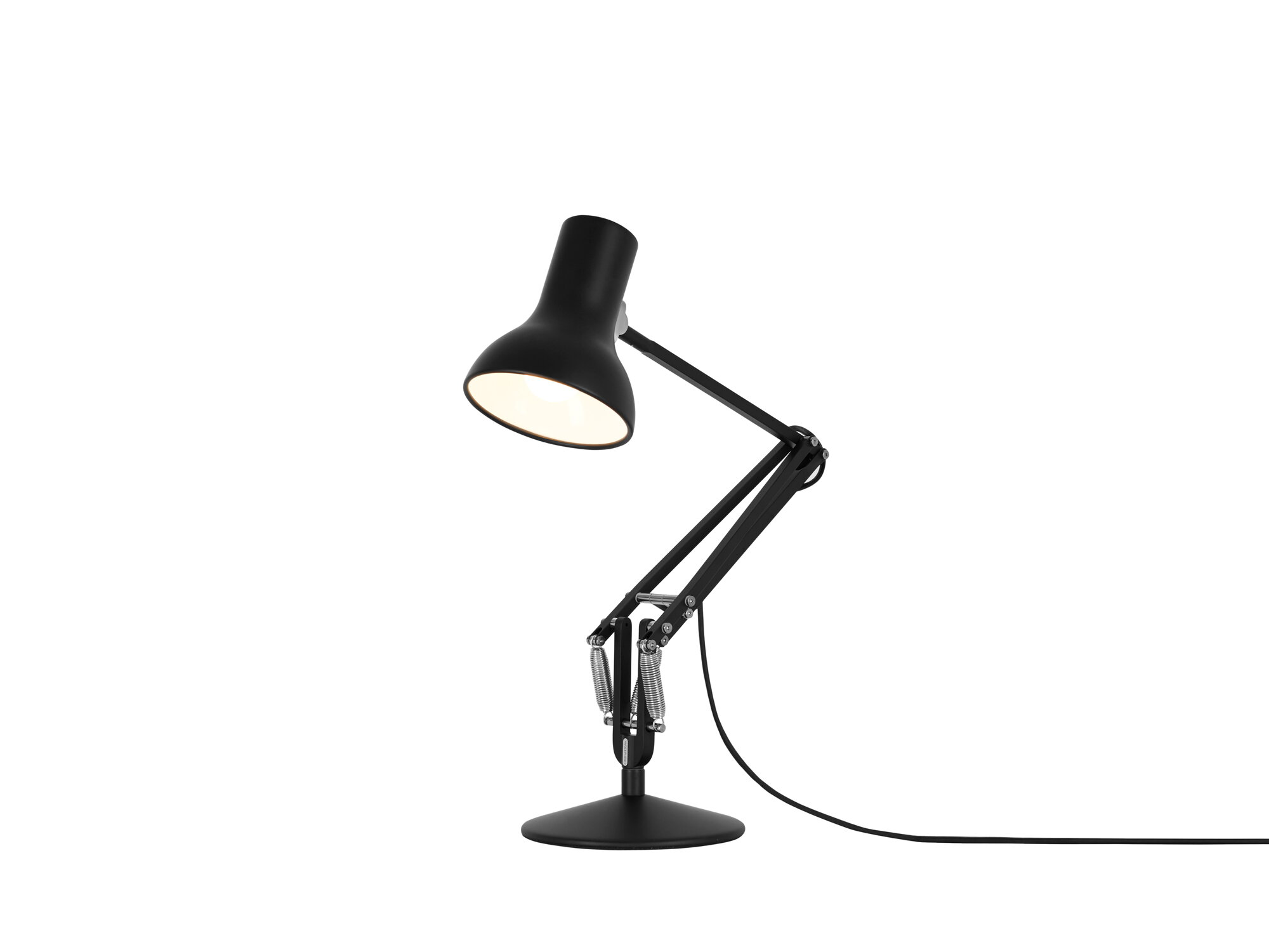 Anglepoise Type 75 Mini Schreibtischleuchte, Tiefschwarz | Finnish ...