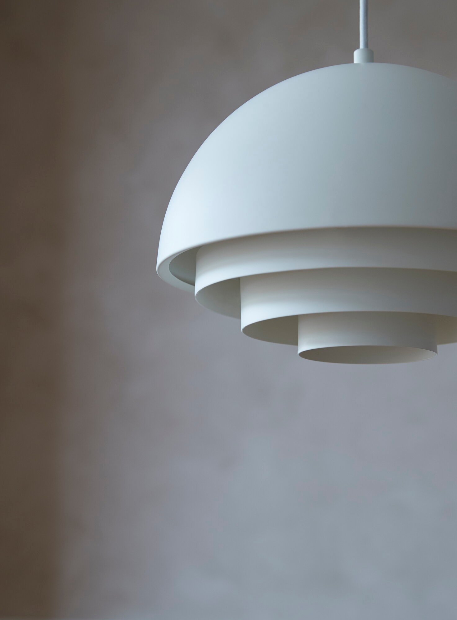 Warm Nordic Milieu Colour Mini pendant, clear white | Finnish Design Shop