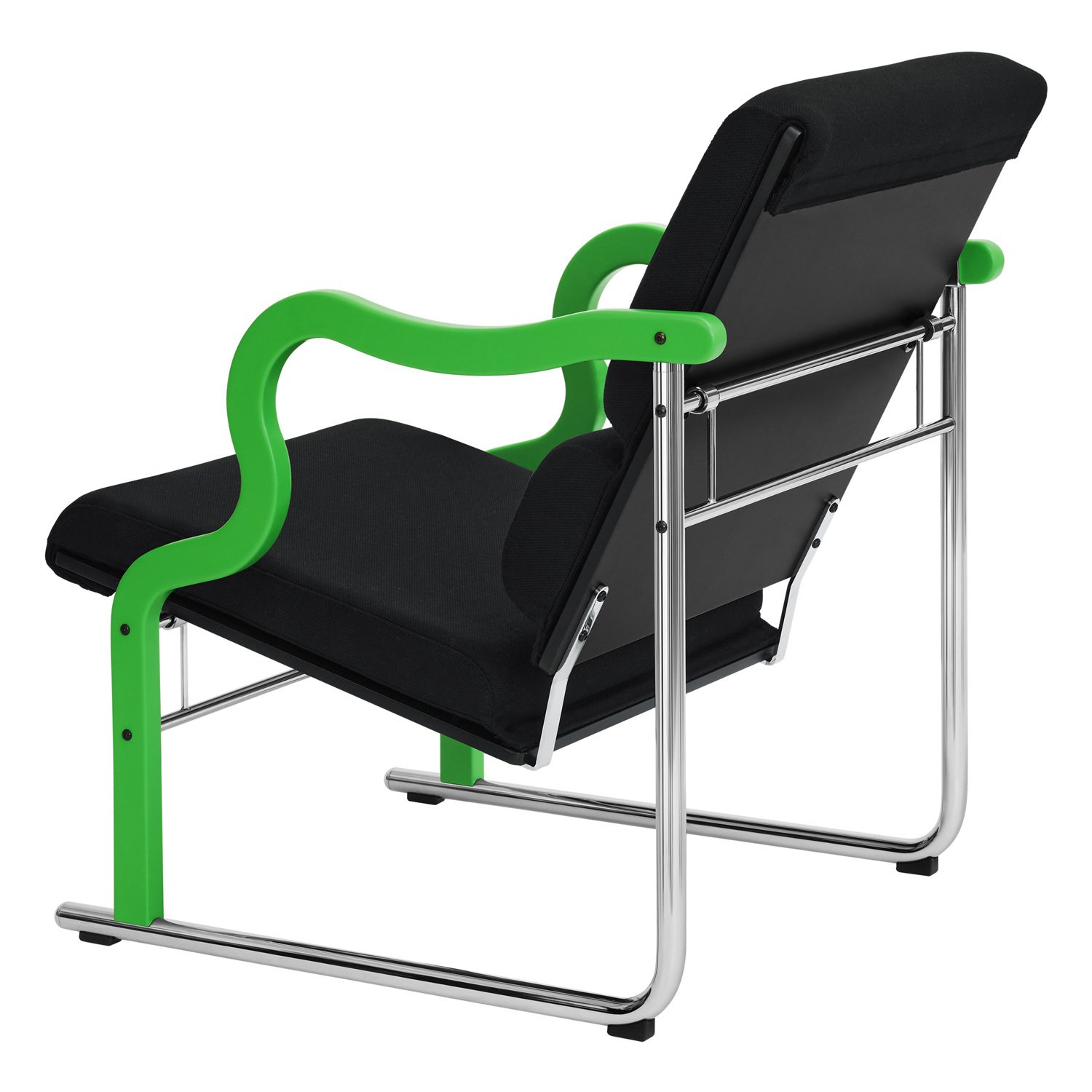 Hem Experiment lounge chair 501, green - black | Finnish Design Shop