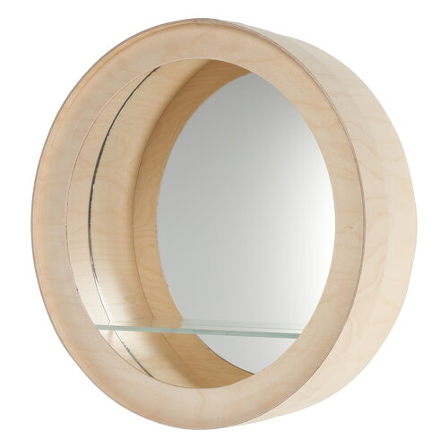 Tapio Anttila Collection Aski XL mirror, lacquered birch | Finnish ...